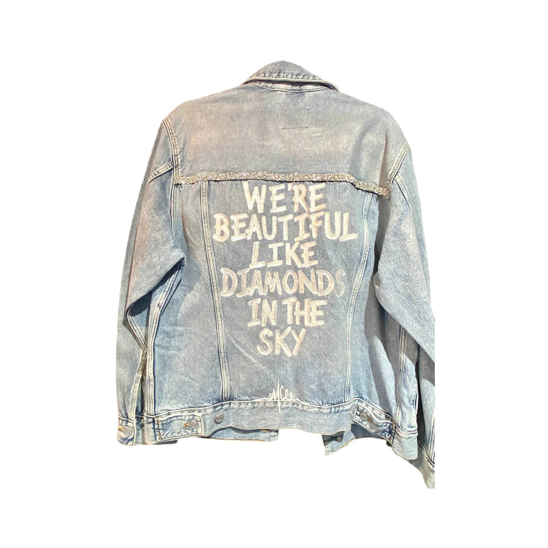 'Diamond in the Sky' Denim Jacket | eMCee Kicks